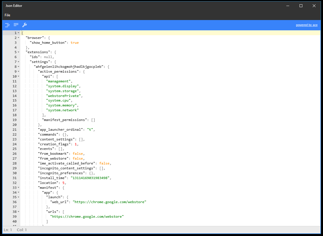 Json Editor