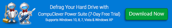 CompuClever Power Suite provides a powerful defrag tool during its 7-Day free trial - CompuClever